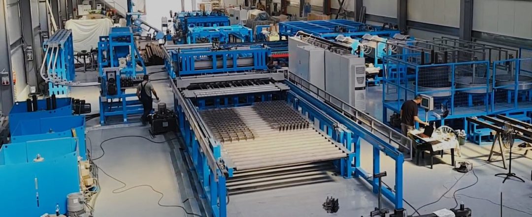 TILLOS GROUP engineered mesh sheets production plant